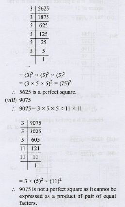 Squares and Cubes Roots RS Aggarwal ICSE Class-8th Goyal Brothers ...