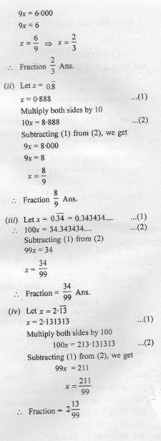 Decimals RS Aggarwal ICSE Class-7th Goyal Brothers - ICSEHELP