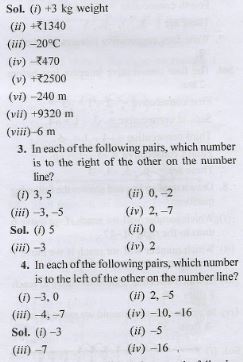 Integers ML Aggarwal Class-6 ICSE Mathematics Solutions - ICSEHELP