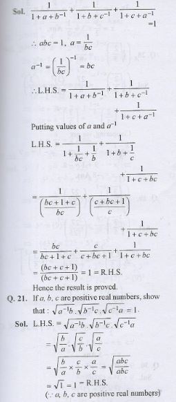 Indices Class-9th ICSE RS Aggarwal Maths Goyal Brothers Prakashan ...