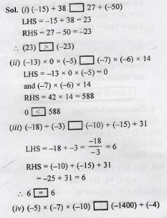 Integers ML Aggarwal Class-7 ICSE APC Understanding Maths - ICSEHELP
