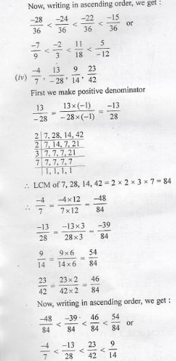 Rational Numbers RS Aggarwal ICSE Class-7th Goyal Brothers - ICSEHELP