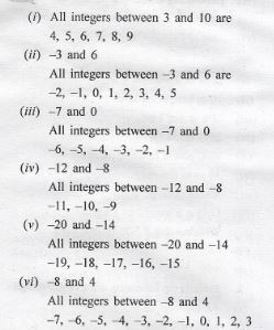 Integers RS Aggarwal ICSE Class-6th Maths Goyal Brothers - ICSEHELP