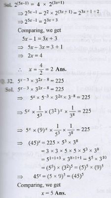 Indices Class-9th ICSE RS Aggarwal Maths Goyal Brothers Prakashan ...