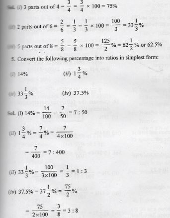 Ml Aggarwal Class 7 Percentage And Its Applications Icse Maths Icsehelp