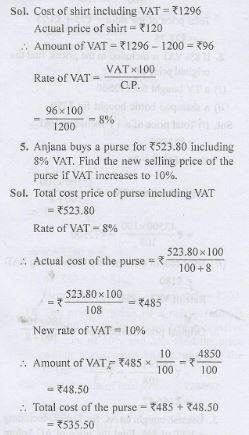 Percentage Applications Class-8 ML Aggarwal ICSE Maths - ICSEHELP