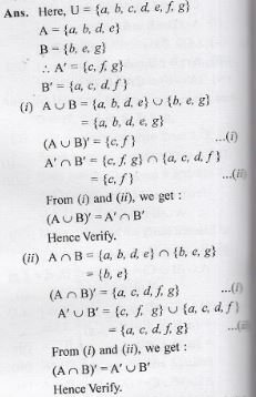 Sets Class-7th RS Aggarwal ICSE Maths Goyal Brothers - ICSEHELP