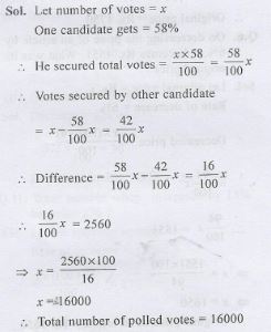 Percentage RS Aggarwal ICSE Class-8th Goyal Brothers Prakashan - ICSEHELP