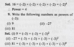 Exponents and Powers Class-7 ML Aggarwal ICSE Maths Solutions - ICSEHELP