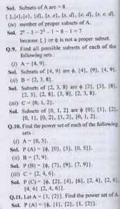 Sets ICSE Class-8th RS Aggarwal Maths Goyal Brothers - ICSEHELP