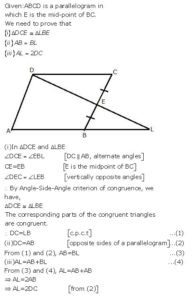 Triangles Concise Class-9th ICSE Maths Selina Publications - ICSEHELP