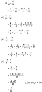 ML Aggarwal Rational Numbers Exe-3.3 Class 7 ICSE Maths Solutions ...