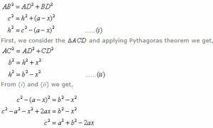 Pythagoras Theorem Class-9th Concise Selina ICSE Maths Solutions - ICSEHELP