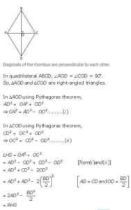 Pythagoras Theorem Class-9th Concise Selina ICSE Maths Solutions - ICSEHELP