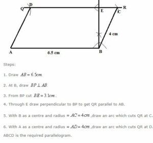 Construction of Polygons Class-9th Concise Selina ICSE Maths - ICSEHELP