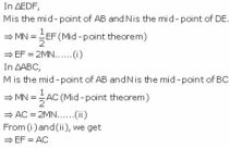 Selina Concise Class-9th Mid Point and Intercept Theorem - ICSEHELP
