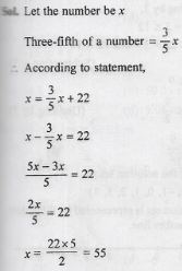 Linear Equations Class-7 ML Aggarwal ICSE Maths Solutions - ICSEHELP