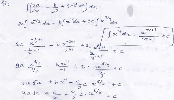 Integrals ML Aggarwal ISC Class-12 Understanding APC Maths Solutions - ICSEHELP