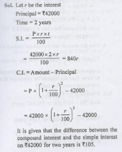 Simple and Compound Interest Class-8 ML Aggarwal ICSE Maths - ICSEHELP
