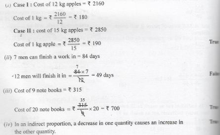 Unitary Method Class-7th RS Aggarwal ICSE Maths Goyal Brothers - ICSEHELP