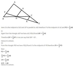Selina Concise Class-9th Mid Point and Intercept Theorem - ICSEHELP