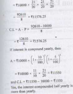 Simple and Compound Interest Class-8 ML Aggarwal ICSE Maths - ICSEHELP