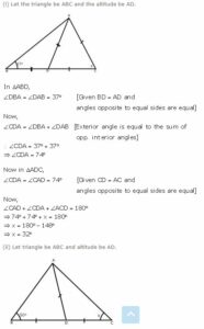 Isosceles Triangles Concise Class-9th Selina ICSE Maths - ICSEHELP