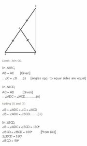 Isosceles Triangles Concise Class-9th Selina ICSE Maths - ICSEHELP