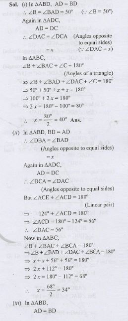 Triangles ICSE Class-9th RS Aggarwal Maths Goyal Brothers Prakashan ... Triangles ICSE Class-9th RS Aggarwal Maths Goyal Brothers Prakashan ...