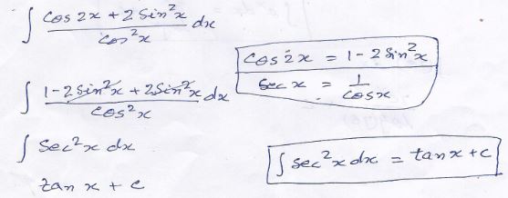 Integrals ML Aggarwal ISC Class-12 Understanding APC Maths Solutions - ICSEHELP