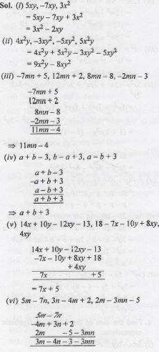 Algebraic Expression Class-7 ML Aggarwal ICSE Maths Solutions - ICSEHELP