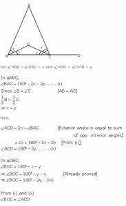 Isosceles Triangles Concise Class-9th Selina ICSE Maths - ICSEHELP
