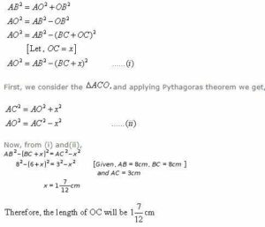 Pythagoras Theorem Class-9th Concise Selina ICSE Maths Solutions - ICSEHELP