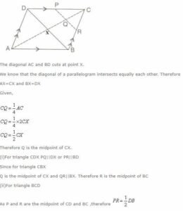 Selina Concise Class-9th Mid Point and Intercept Theorem - ICSEHELP