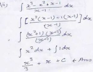 Integrals ML Aggarwal ISC Class-12 Understanding APC Maths Solutions - ICSEHELP