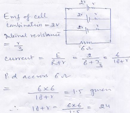 Nootan Solutions DC Circuits and Measurements ISC Class-12 Physics ...