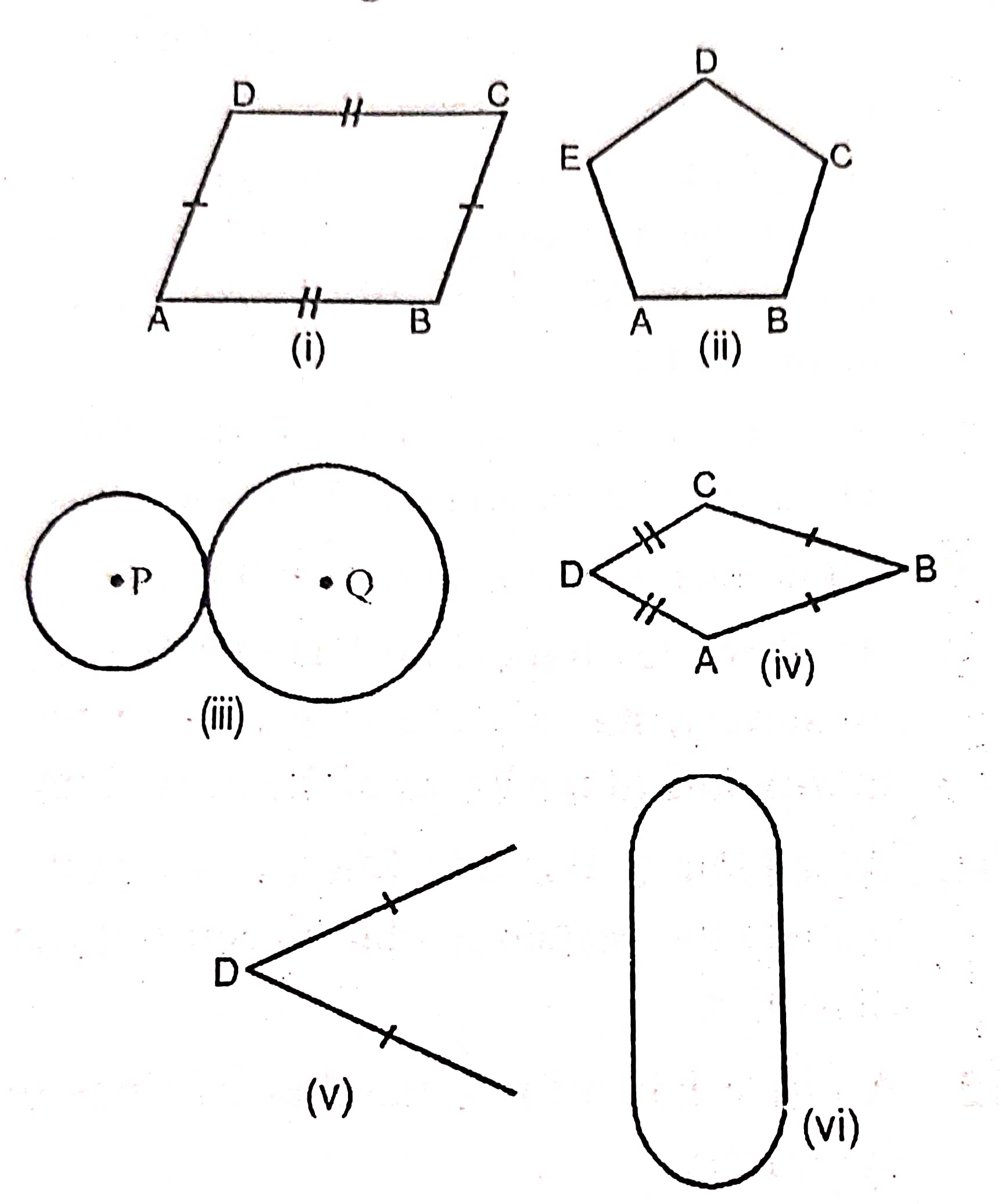 Linear Symmetry Class-6 RS Aggarwal ICSE Maths Goyal Brothers - ICSEHELP