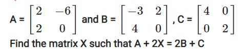 ML Aggarwal Matrices Exe-8.2 Class 10 ICSE Maths Solutions - ICSEHELP