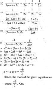 ML Aggarwal Quadratic Equations Exe-5.2 Class 10 ICSE Maths Solutions - ICSEHELP