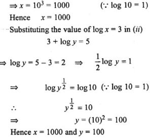 ML Aggarwal Logarithms Chapter Test Class 9 ICSE Maths Solutions - ICSEHELP