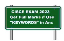 CISCE Criteria Top 5 Marks for Calculate Percentage Changed. - ICSEHELP