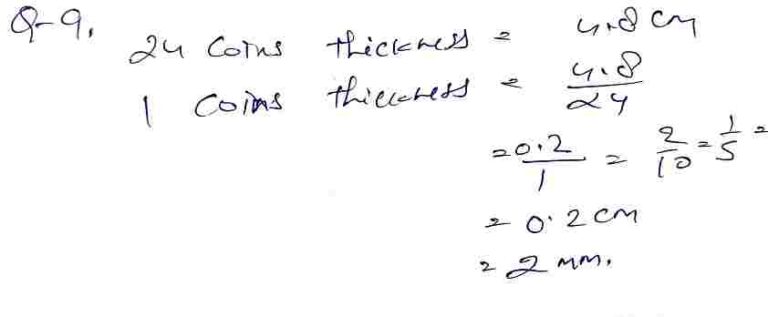 Measurement of Length Class-6th Goyal Brothers Physics Solutions - ICSEHELP