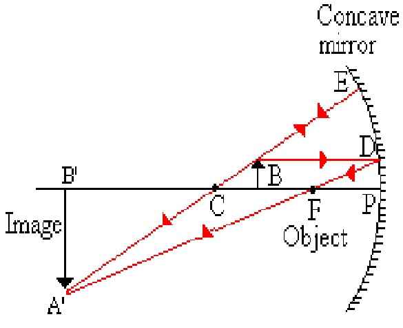 Reflection at Curved Surfaces Class-8th Goyal Brothers ICSE Physics ...
