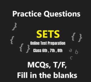 Sets Class- 7th RS Aggarwal Exe-6 E Goyal Brothers ICSE Maths Solution - ICSEHELP