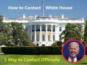 How to Contact Joe Biden: Official Phone, Email, Address of White House ...