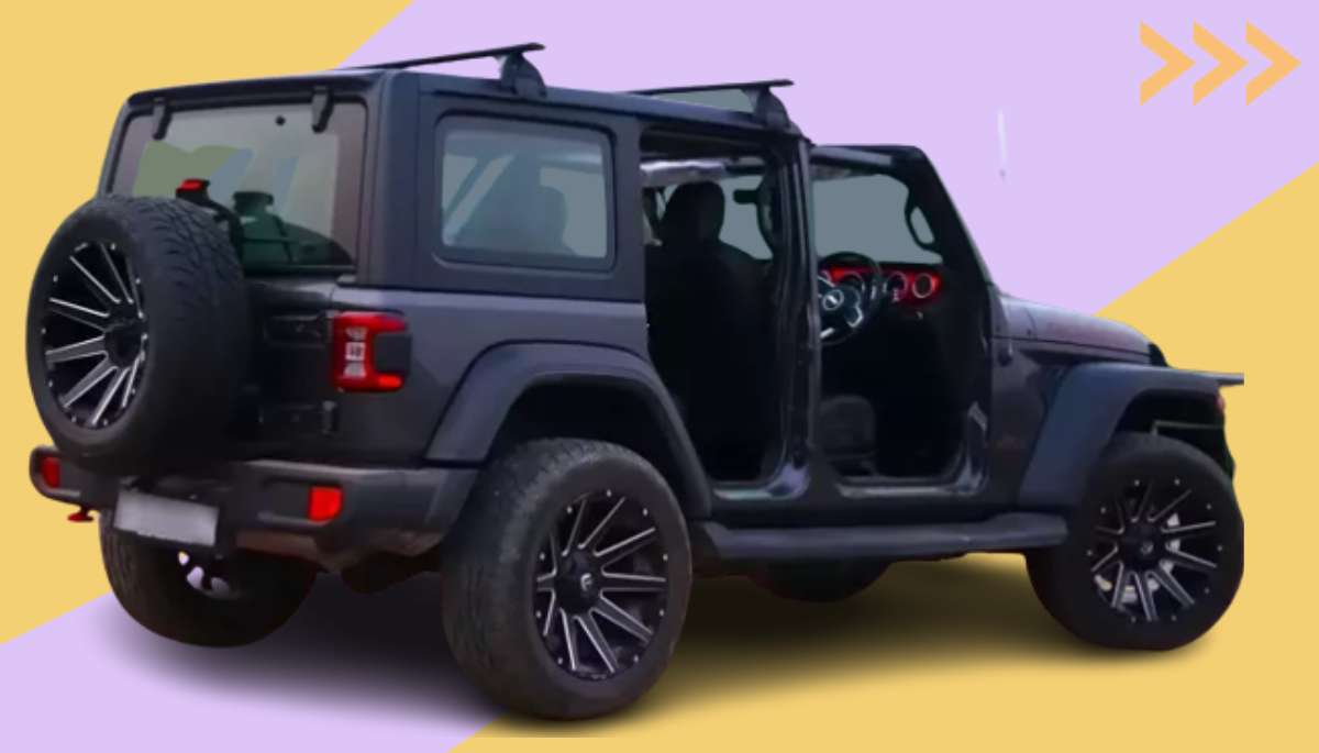 Mahindra Thar 5 Door : Car Look Reveal Rate, Features, Model Know ...