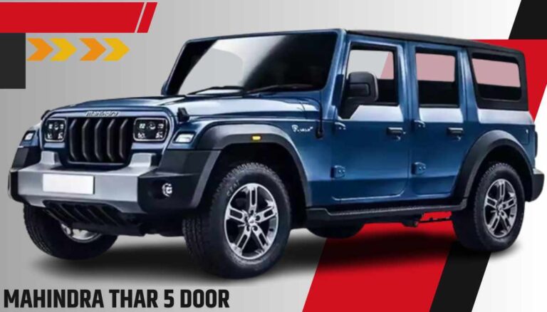 Mahindra Thar 5 Door : Car Look Reveal Rate, Features, Model Know ...