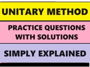 Unitary Method Class 7 RS Aggarwal Exe-8A Goyal Brothers ICSE Maths Solutions - ICSEHELP