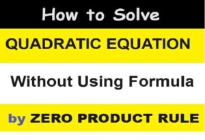 Quadratic Equations Class 10 Exe- 5A RS Aggarwal Goyal Brothers ICSE Maths Solutions - ICSEHELP