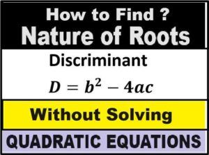Quadratic Equations Class 10 Exe- 5C RS Aggarwal Goyal Brothers ICSE Maths Solutions - ICSEHELP